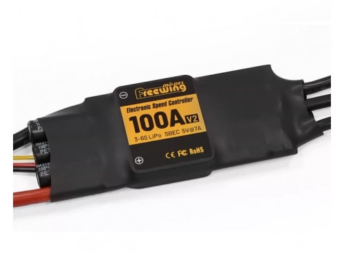 Freewing 100A V2 ESC With Reverse Brake Function