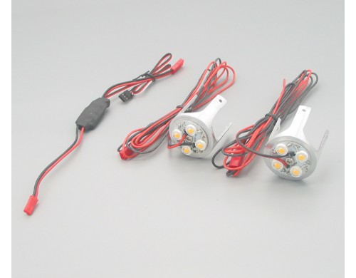 Cyclone Power 32mm CenterBurner Lighting System With Twin Light For FMS ...