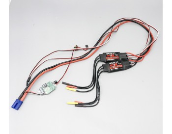 Freewing 60A Dual Brushless ESC With 8A UBEC