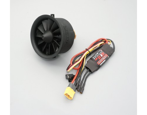 Freewing 64mm V2 12 Blade EDF Power Combo 2850Kv For 4S With Reverse ...