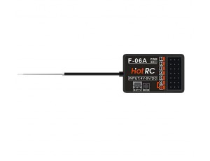 HOTRC HT-6A 2.4Ghz 6ch FHSS Remote Control Transmitter With F-06A Receiver