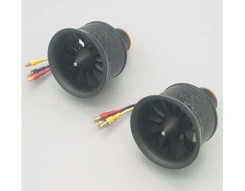 QX-Motor 50mm 12 Blade 4000Kv Counter Rotating EDF Set For 4S