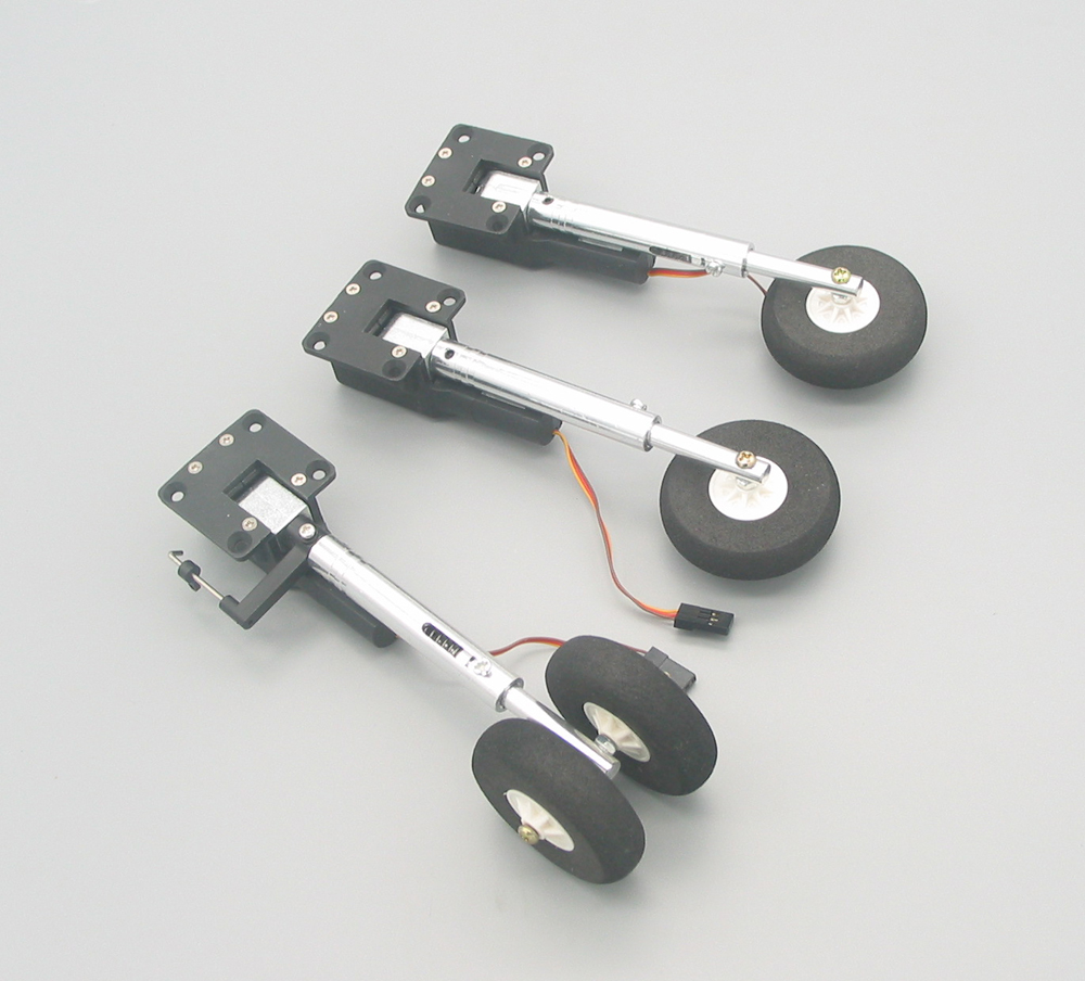 40g 90° Servoless Electric Retract Landing Gear Set With Nose Gear