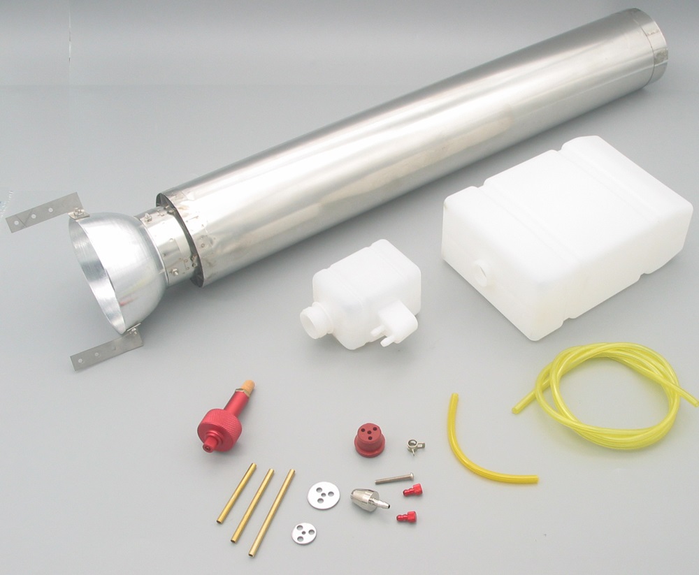 Taft-Hobby Futura Turbine Thrust Tube & Fuel Tanks Set