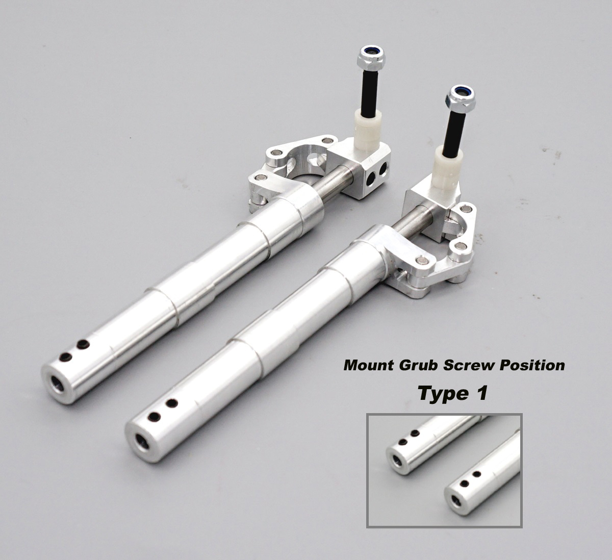 Top-Design Special Order Main Gear Metal Strut Set 100mm - 180mm ( 4 ...