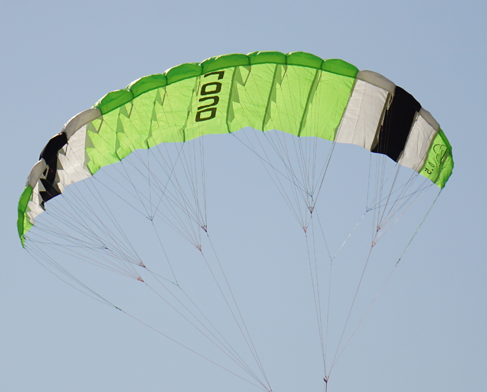 Cloud 0.5 1.48M RC Paramotor Wing Part - Green