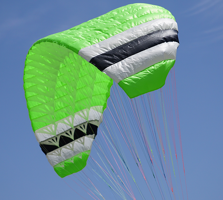 Cloud 1.5 2.6M RC Paramotor Wing Part - Green