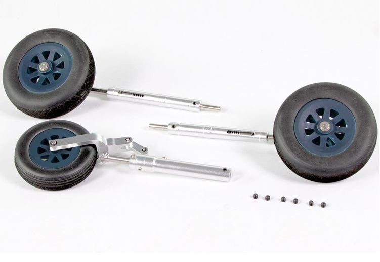 Flightline 1.6M F7F-3 Tigercat Upgrade Shock Absorbing Landing Gear Set