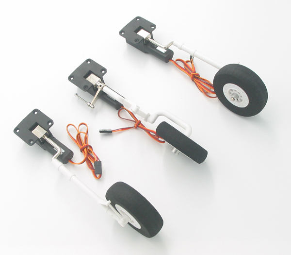 Flightline 1.6M P-38L Electric Retract Landing Gear Set