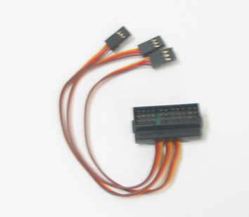 FMS 1.4M P-51 V8 New Version Multiple Connector