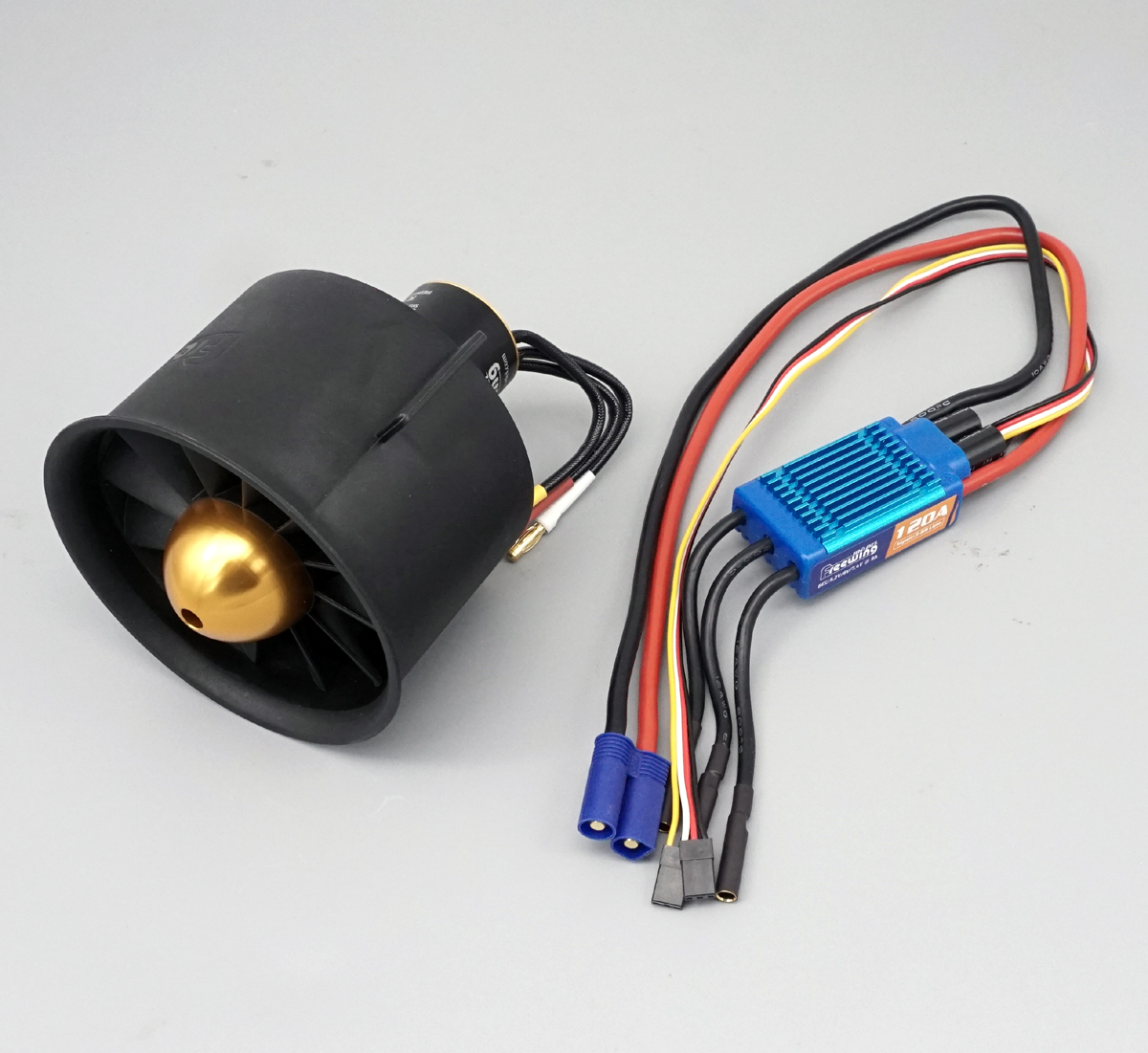 Freewing 90mm 12 Blade 1960Kv IR EDF Power Combo For 6S With Reverse ...