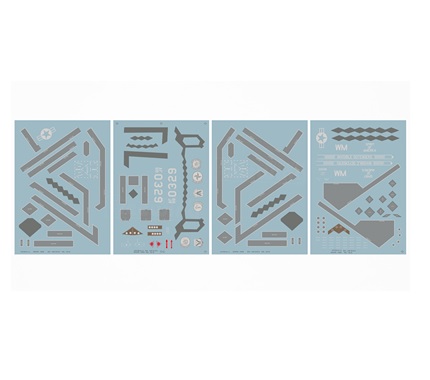 Freewing B-2 Spirit Bomber Twin 70mm EDF Jet Decal Set