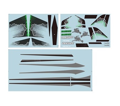 Freewing Banshee 64mm EDF Sport Jet Decal Set