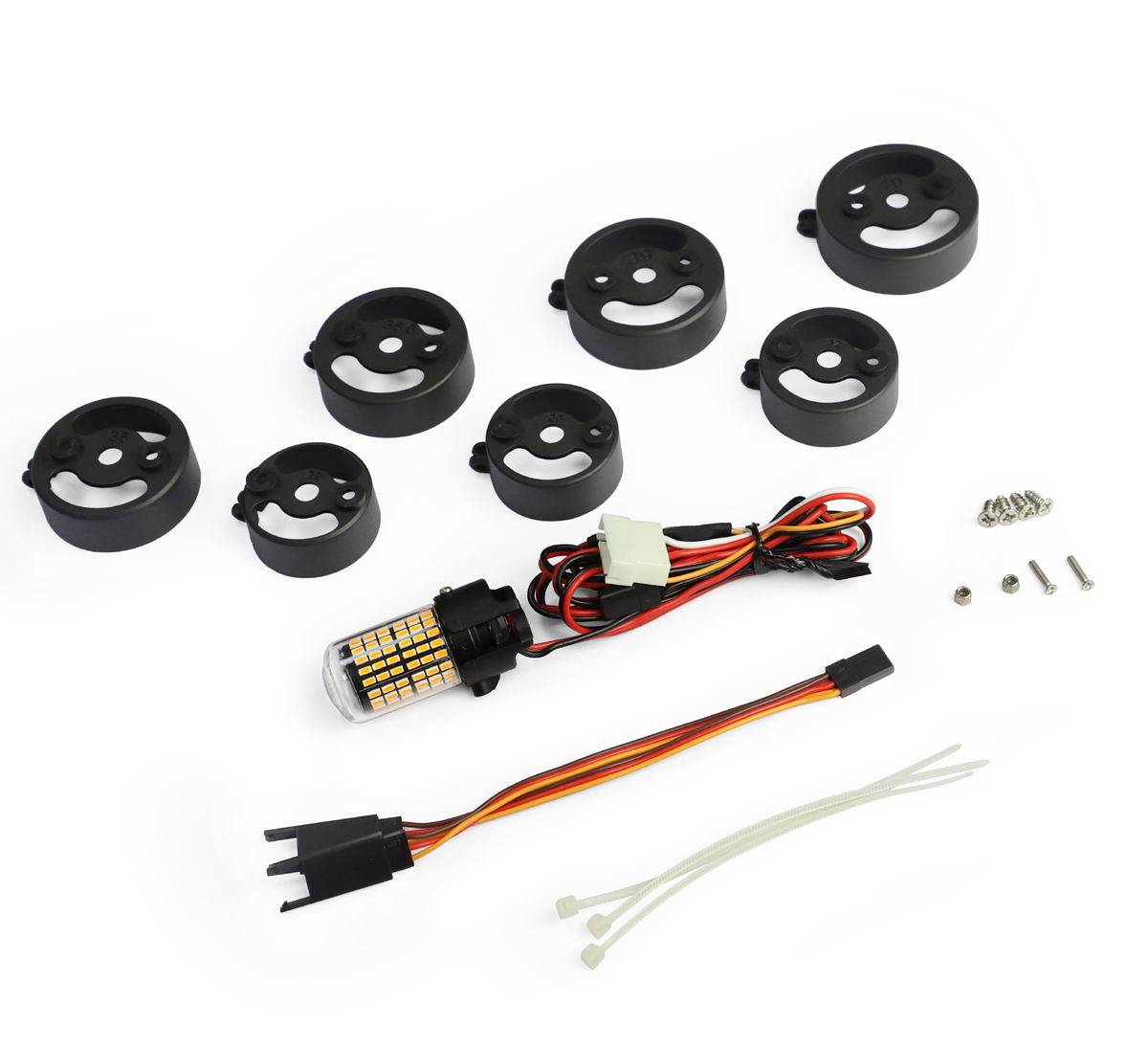 Freewing Tail Flame LED Centerburner Lighting System - Universal Version