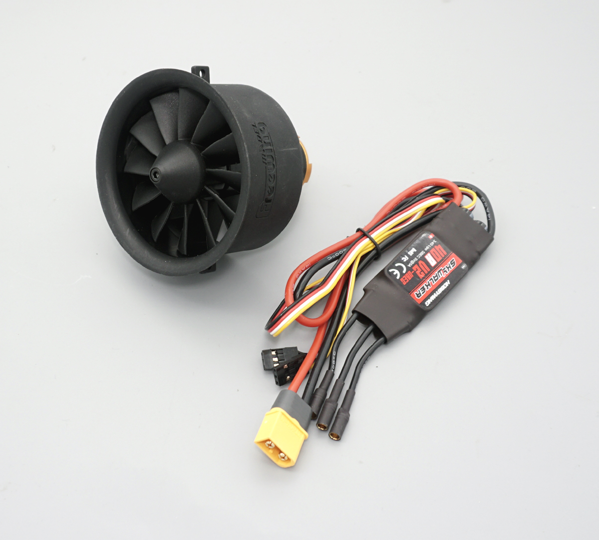 Freewing 64mm V2 12 Blade EDF Power Combo 2850Kv For 4S With Reverse ...