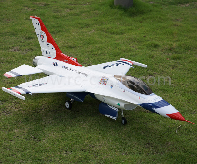 Freewing F-16C Thunderbird 90mm EDF Jet Kit Version With Full Servo