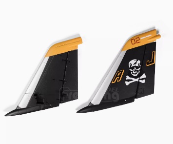 Freewing F-14 Tomcat Twin 64mm EDF Jet Rudder Set