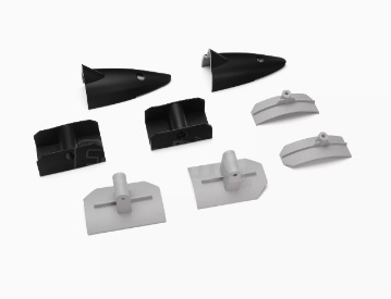 Freewing F-14 Tomcat Twin 64mm EDF Jet Rudder Structural Parts