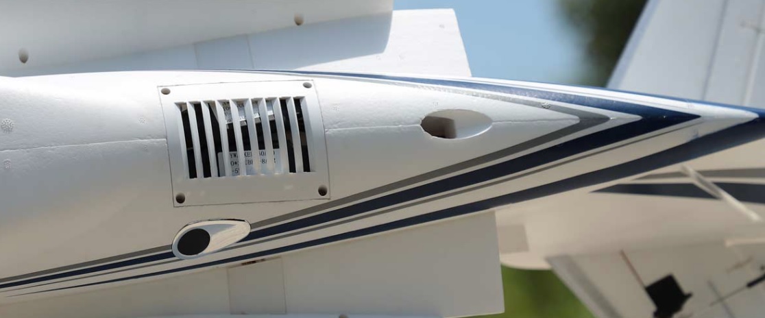 Freewing PJ50 Twin 70mm EDF Business Jet PNP Version With Flight Stabilizer