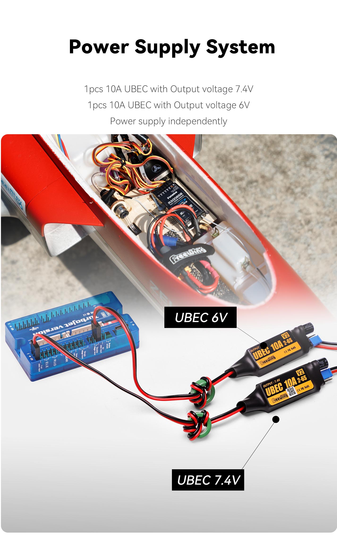 Freewing Zeus 45nt Turbine Sport Jet Kit With Servo Version - Without ...