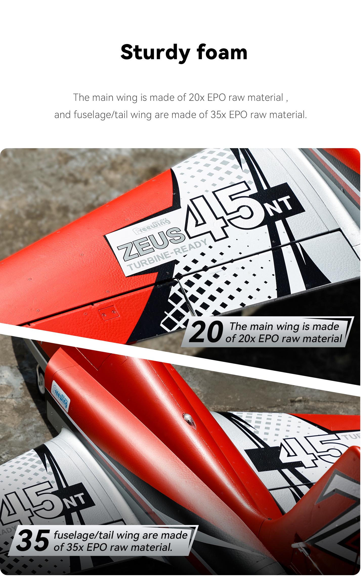 Freewing Zeus 45nt Turbine Sport Jet Kit With Servo Version - Without ...