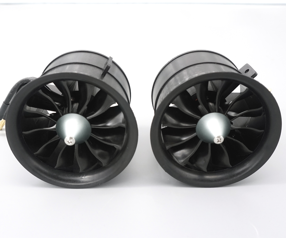 QX-Motor 70mm 12 Blade 2200Kv Counter Rotating EDF Set For 4S - 6S