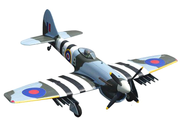 Top RC Super Scale Mini Hawker Tempest PNP Version