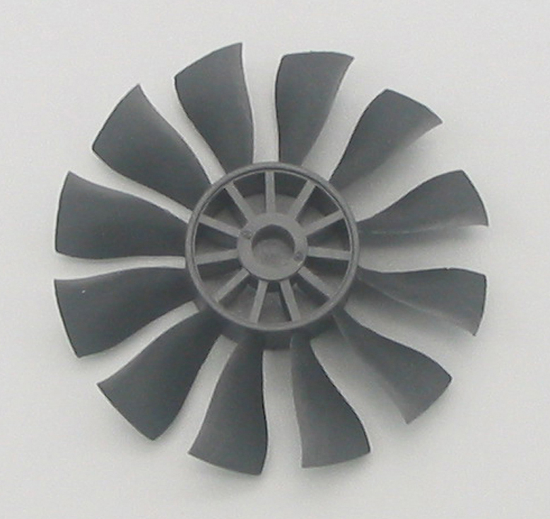 QX-Motor 50mm 12 Blade Ducted Fan Rotor Blade - Reverse