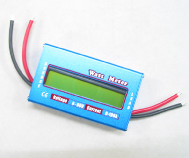 Digital LCD Display Watt Meter 60V/100A