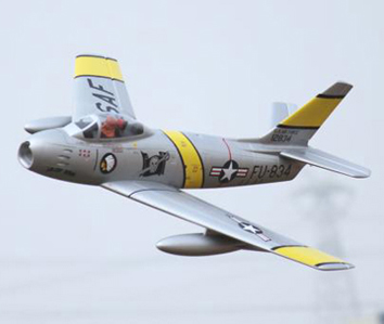 Freewing F-86 Sabre 80mm 12 Blade EDF Jet IR PNP Version