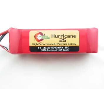 Cyclone Power 22.2V 5,000mAh 25C/30C