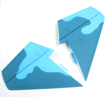 Freewing SU-34 Blue Camo Tail Elevator Part