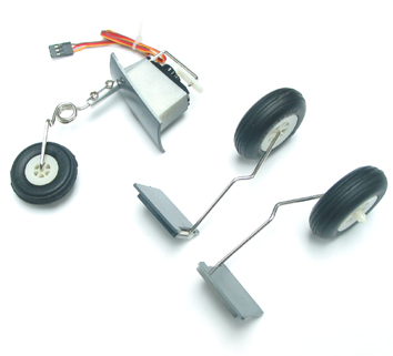 Landing Gear Set For Jet With Nose Steering Servo